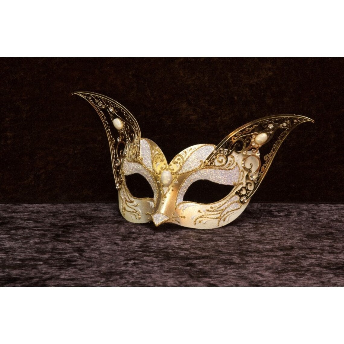 Venetian Mask, Metal Cat, Original Mask - Etsy