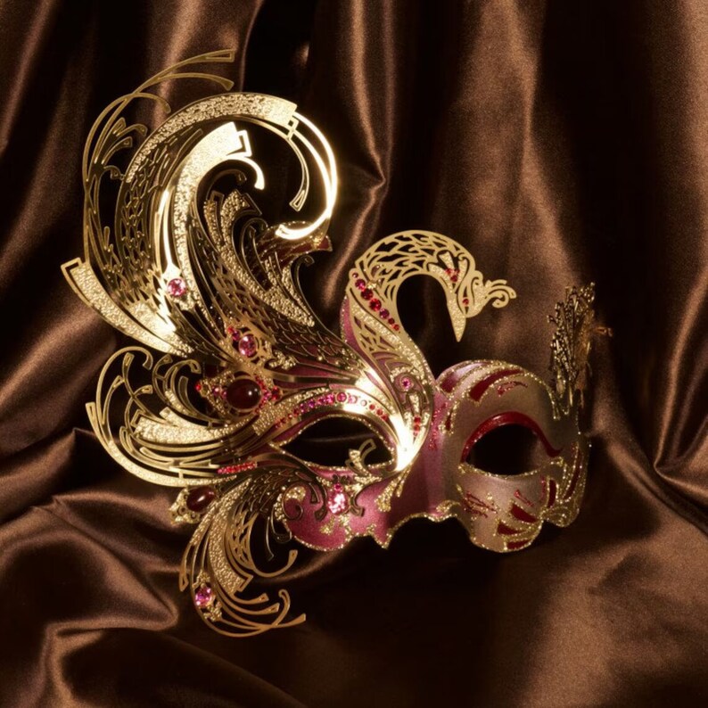 Venetian Mask, Phoenix Mask, Original Mask - Etsy