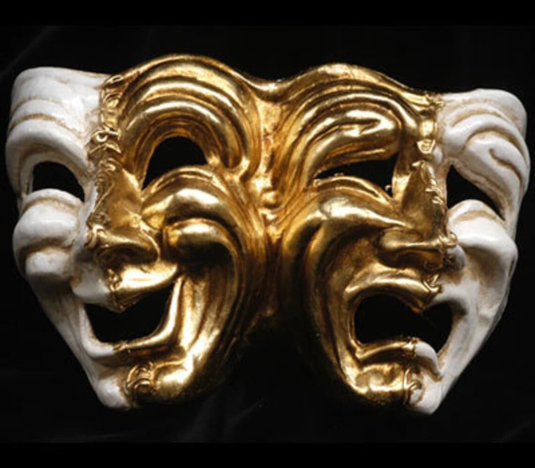 Tragicomic Mask for Interior Design F05 - Etsy