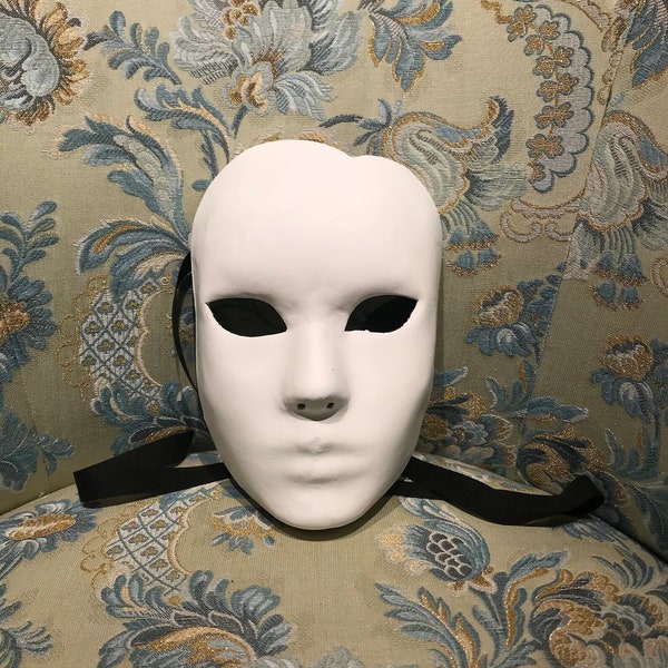 White Mask - Etsy