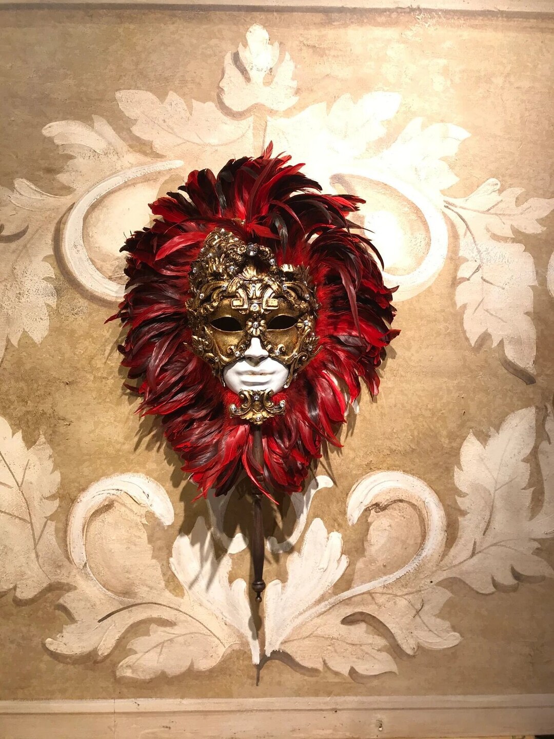 Venetian Mask, King of the Incas, Original Mask - Etsy