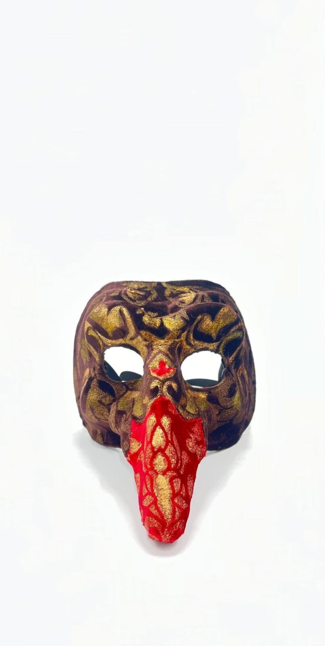 Venetian Commedia Dell'arte Mask 'pantalone' Made of Papier-mâché ...