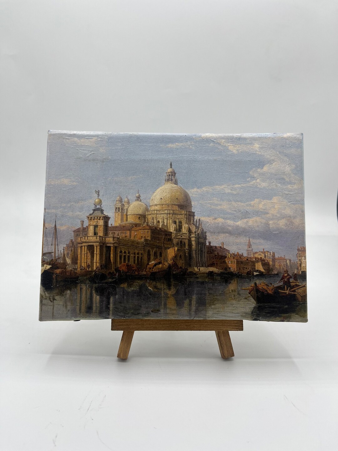 Oil on Canvas, Santa Maria Della Salute G. Stanfield - Etsy