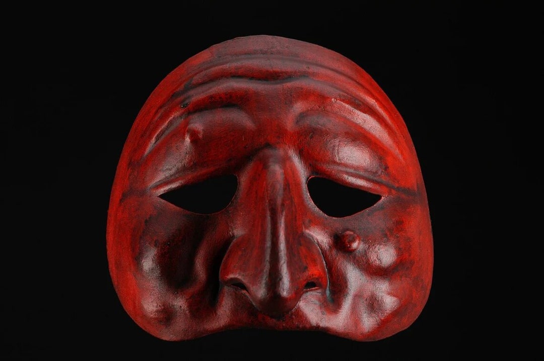 Venetian Mask,pulcinella Mask,mask of the Commedia Dell'arte,original ...