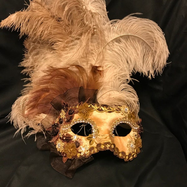Feather Mask - Etsy