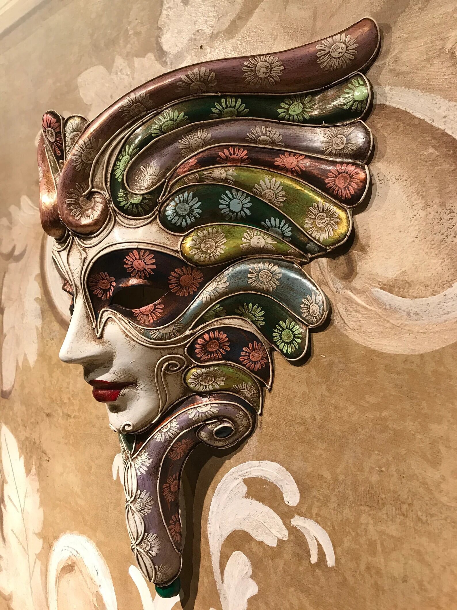 Venetian Mask,angel Mask,venice Mask - Etsy