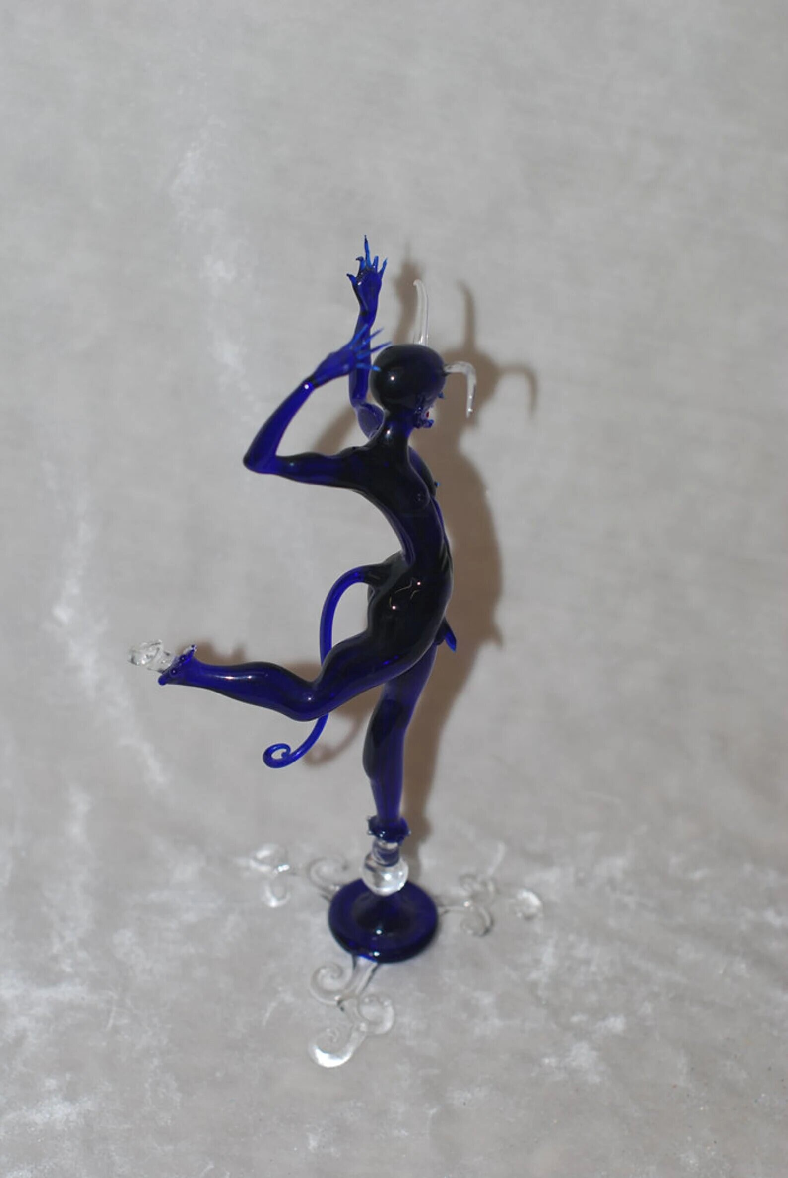 Statuette of a Mythological Figure in Murano Glass - Etsy