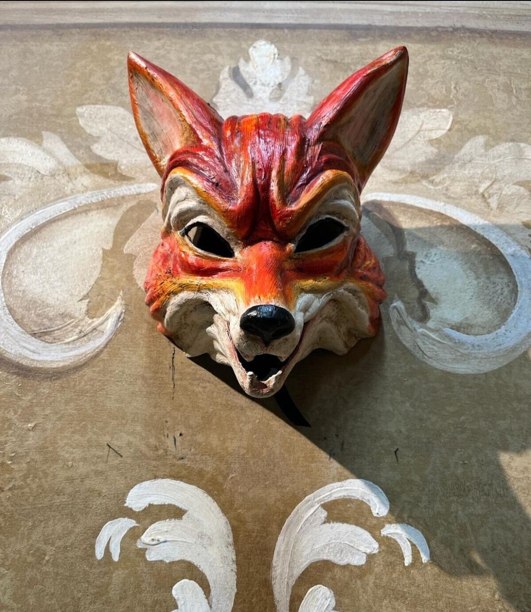 Venetian Mask, Big Fox Mask, Original Mask - Etsy UK