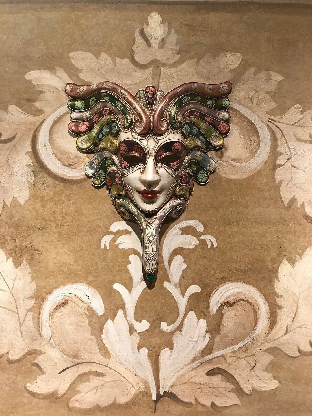 Venetian Mask,angel Mask,venice Mask - Etsy