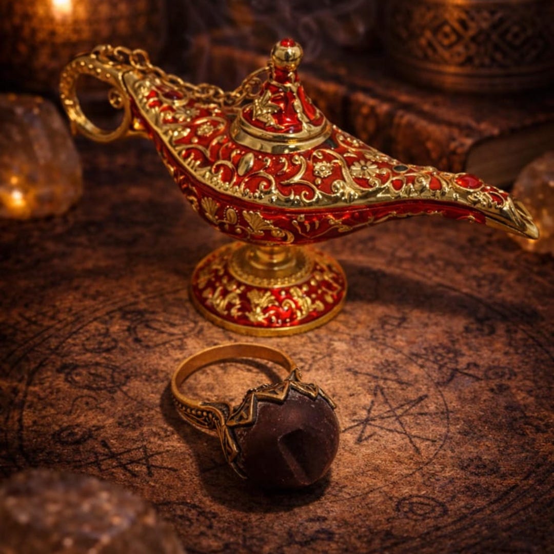 Emperor Liblis Djinn Ring - Wealth & Prosperity Spellbreaker ...