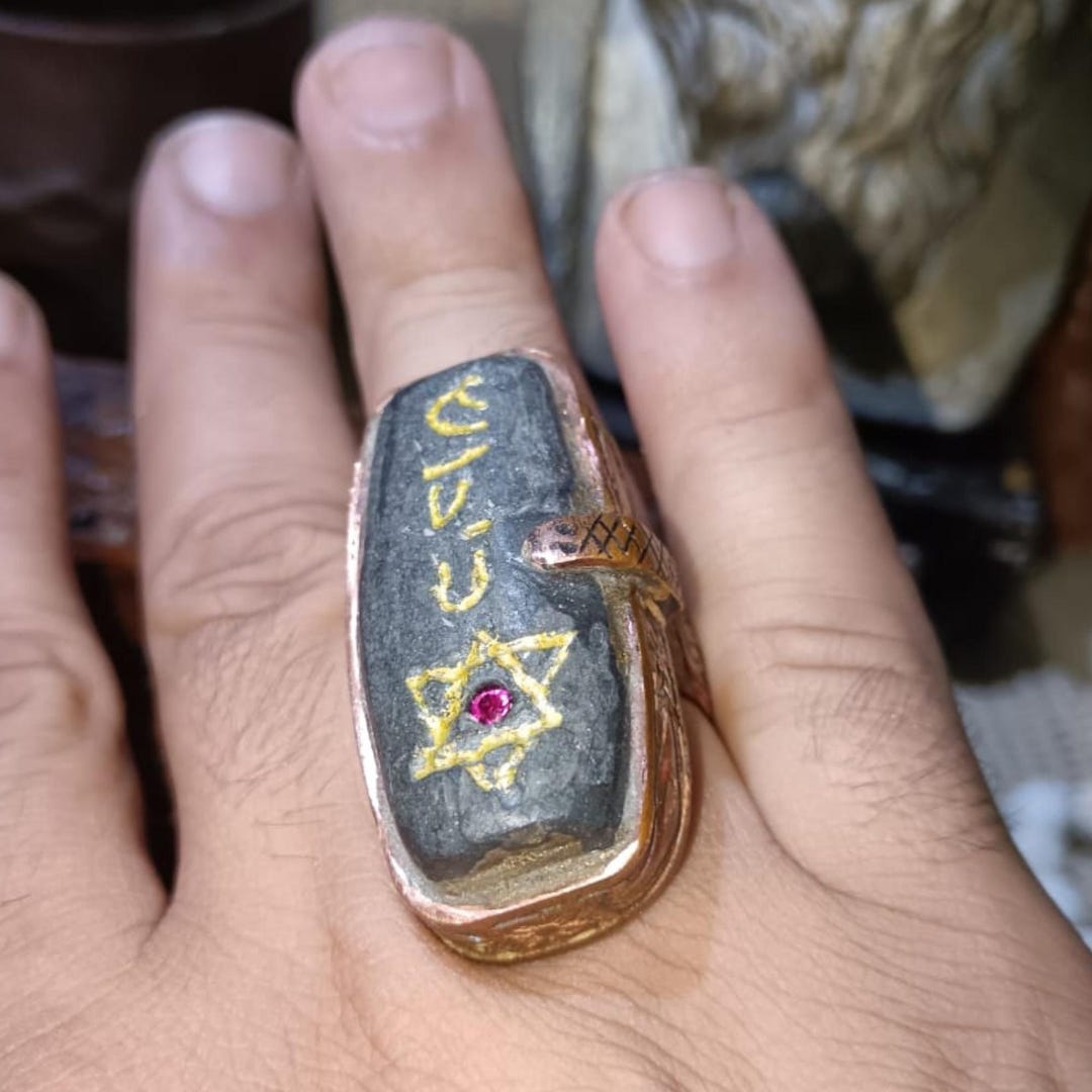 Soleimani Ring the Rare and Amazing Solomon Ring the Ring of Our Master ...