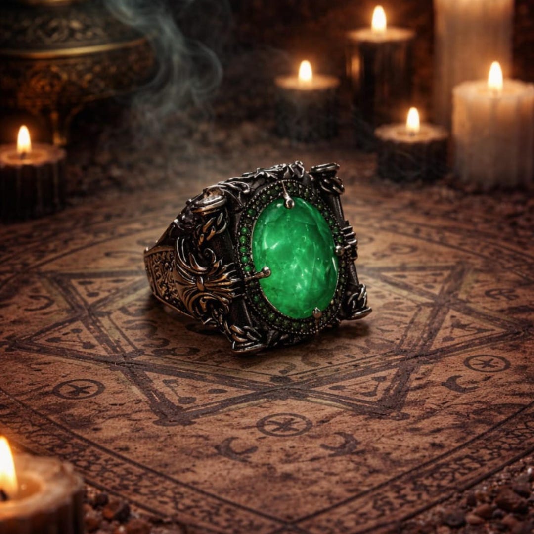 Ring of All Endless Wishes Djinn Jinn Genie Hamjadah - Etsy