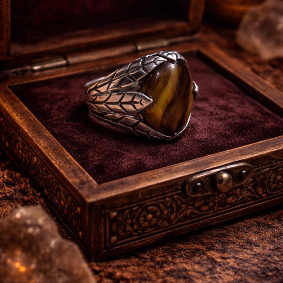 Djinn Ring of Prophecy, Divination, Good Fortune and Knowledge + Wealth ...