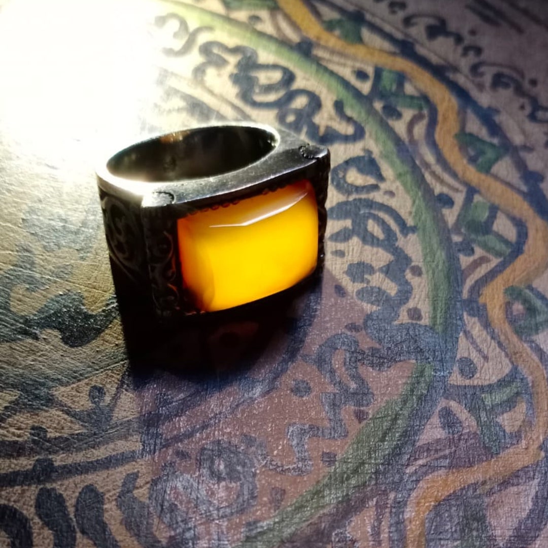 Marid Oracle Djinn Living Entity Companion Spirit Vessel Ring - Etsy