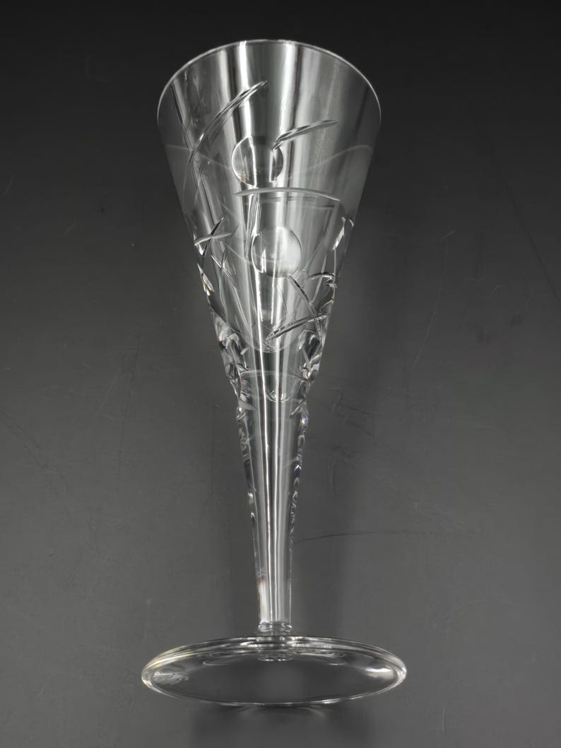 Royal Doulton Lunar Champagne Flute 235ml Cut Crystal Single Glass ...
