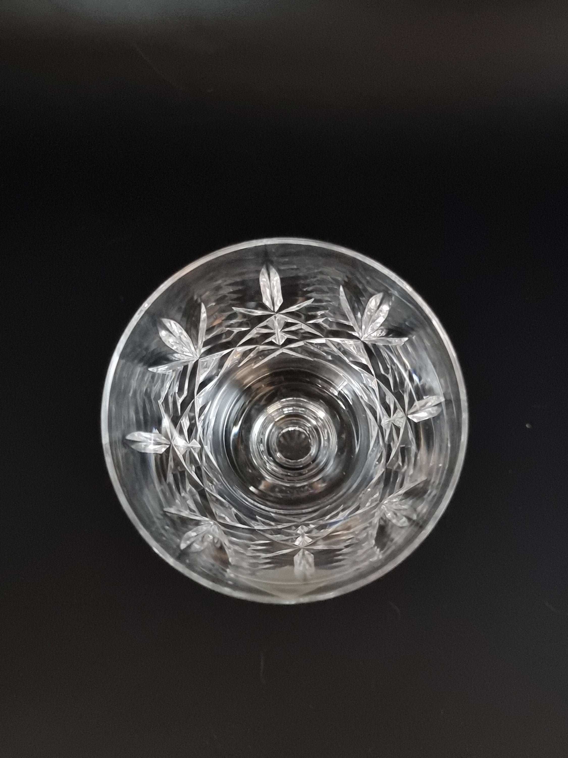 Edinburgh Crystal Lomond Pattern, Stunning Vintage Set of 6 Wine ...