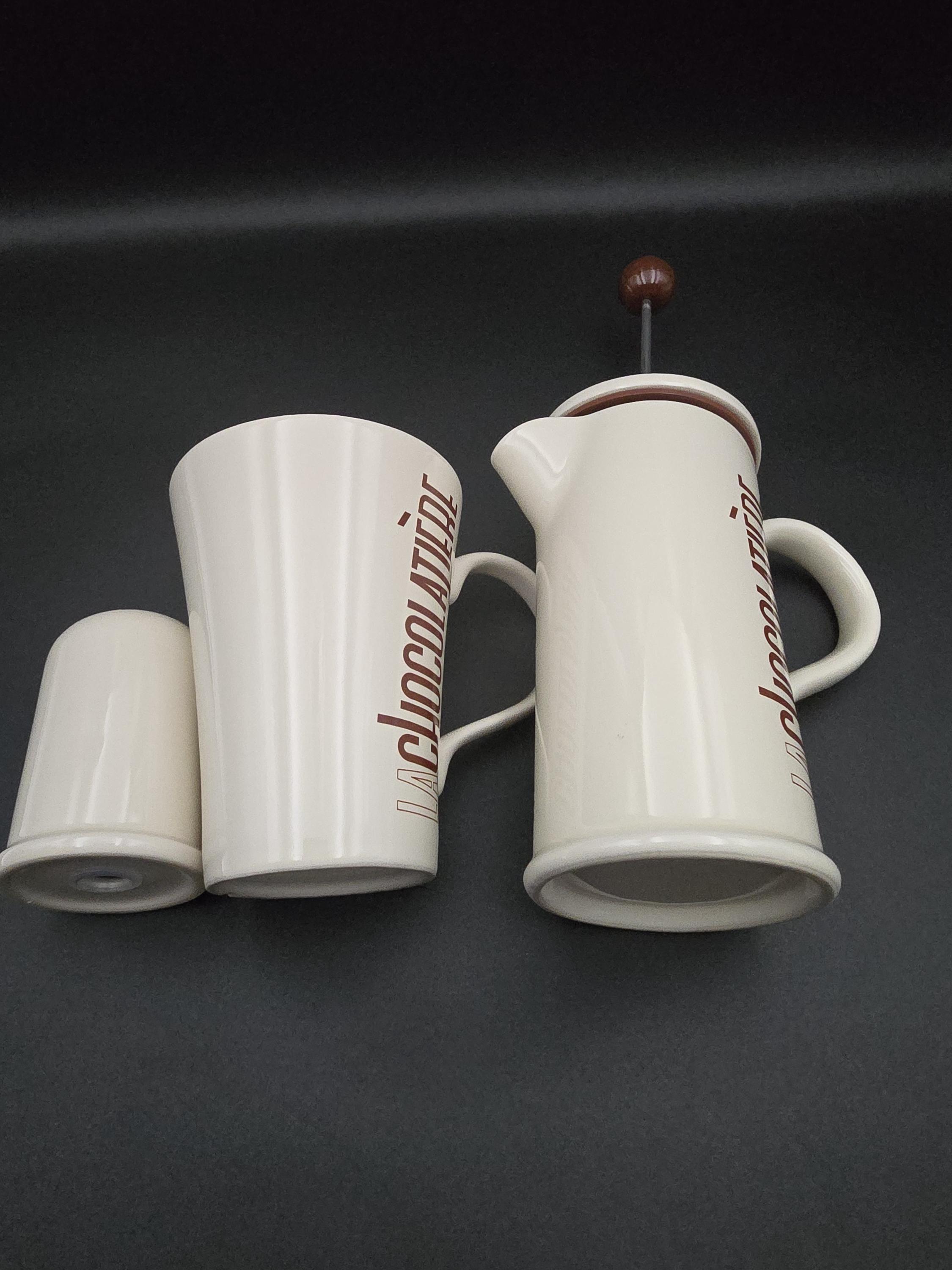 La Chocolatière French Coffee Press Set - Etsy