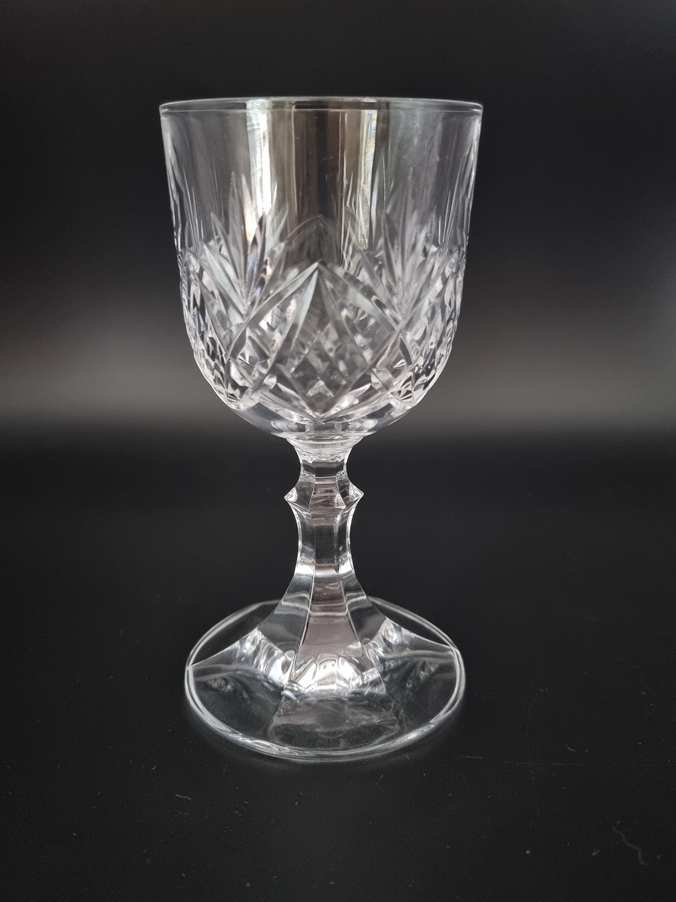 Juego Vintage de 4 Copas de Vino Pequeñas Royal Crystal Rock - Etsy México