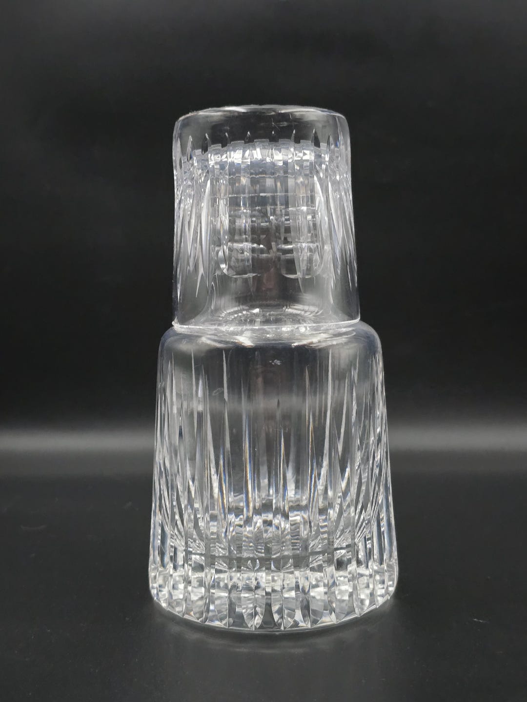 Stuart Crystal ‘monaco’ Bedside Carafe & Tumbler Set – Vertical Fluted ...