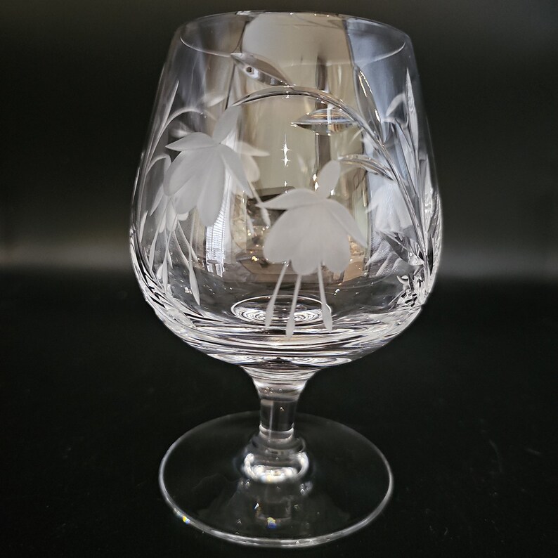 Stuart Crystal cascade Pattern Set of 6 Crystal Brandy Glasses - Etsy