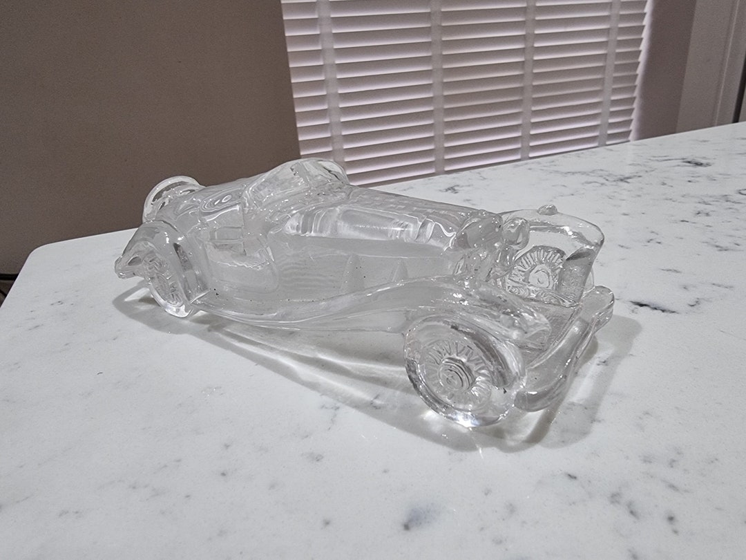 Hofbauer Mercedes 500K Crystal Glass Car - Etsy