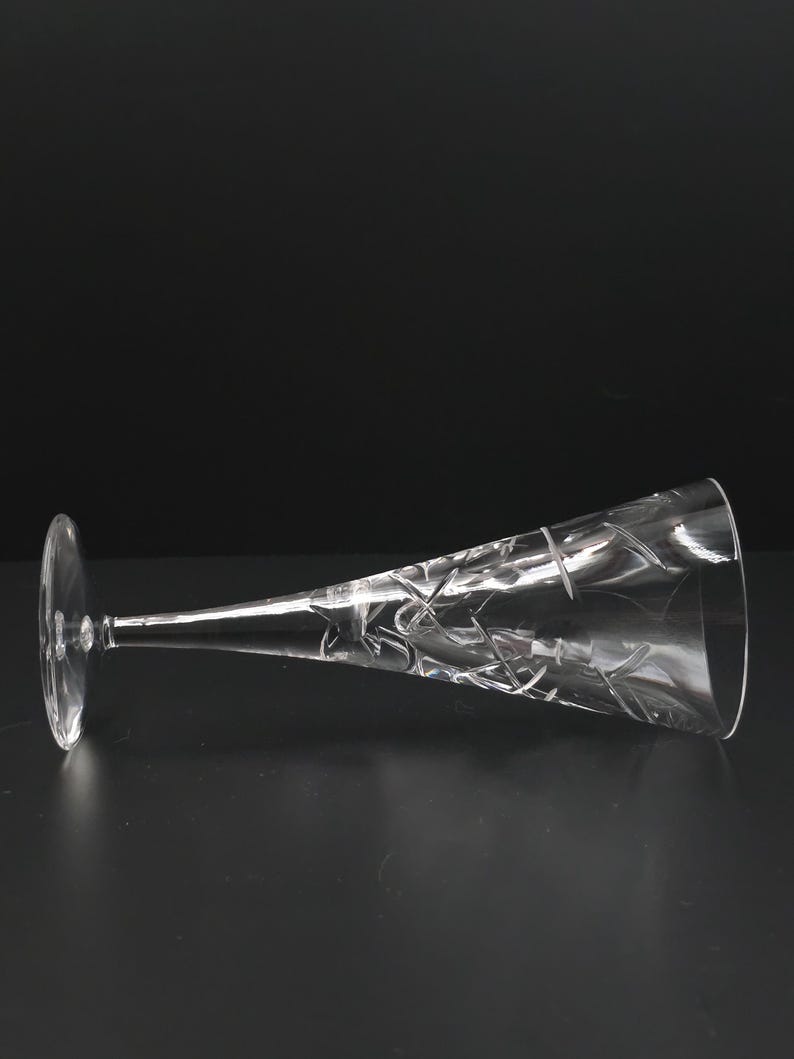 Royal Doulton Lunar Champagne Flute 235ml Cut Crystal Single Glass ...