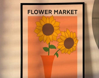 Sunflower Poster - Etsy