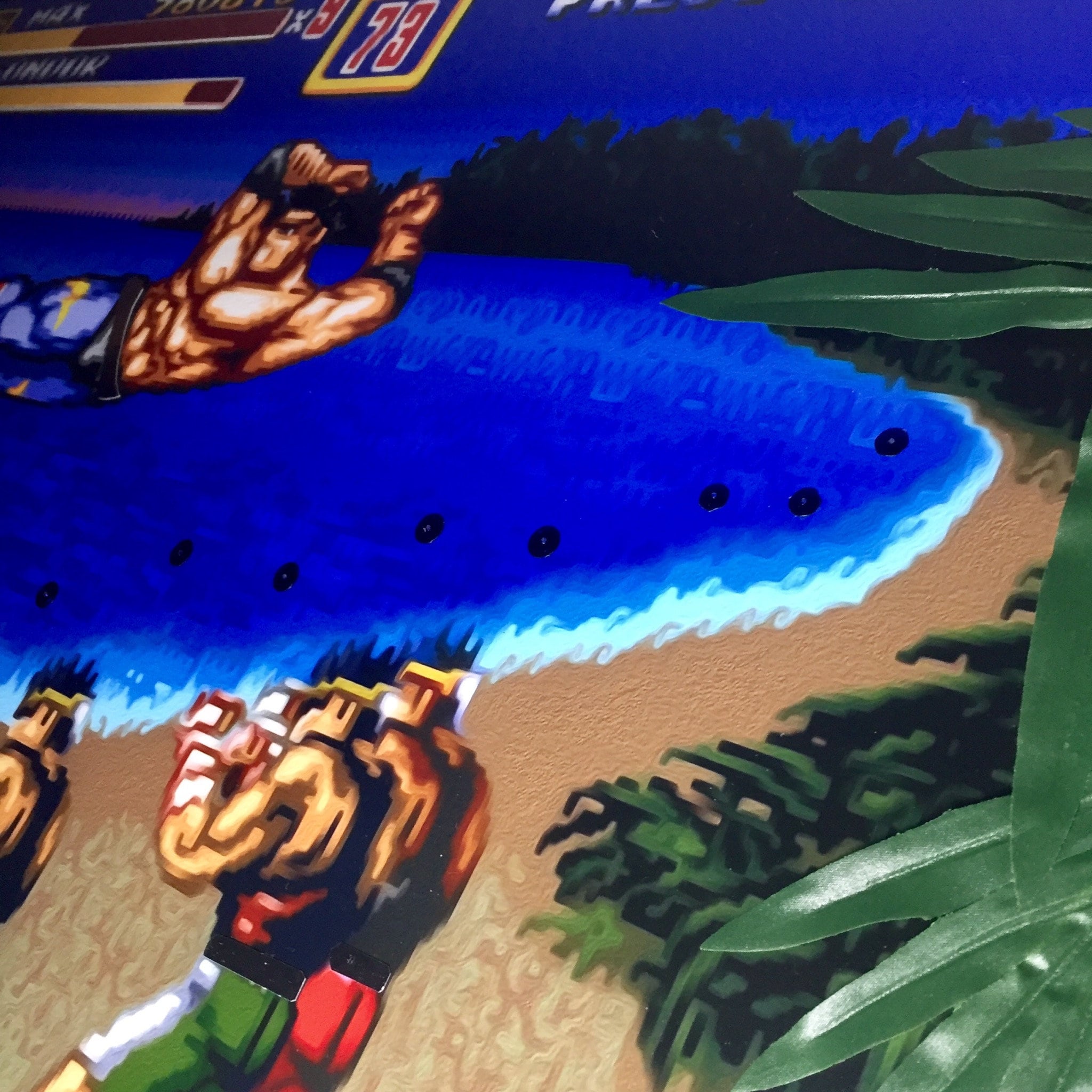 STREETS OF RAGE Sega Genesis Classic | Retro Hybrid Game Art | Large ...