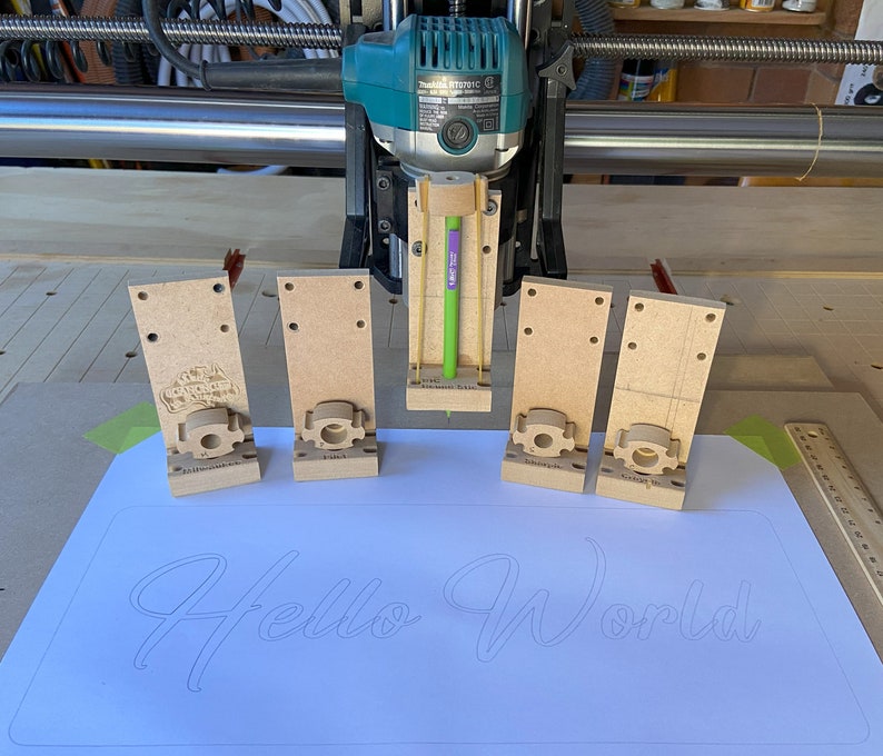 Onefinity CNC Marker Holder. Turn Your CNC Into a Plotter! Create ...