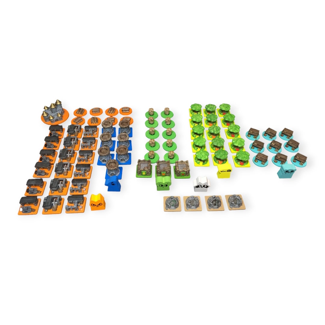 Root Board Game 3D Tokens - 171 Items for Root Scenery - Etsy