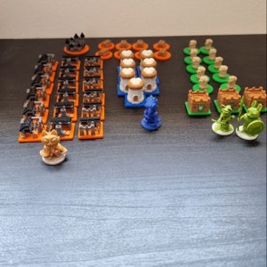 Root Board Game 3D Tokens - 171 Items for Root Scenery - Etsy