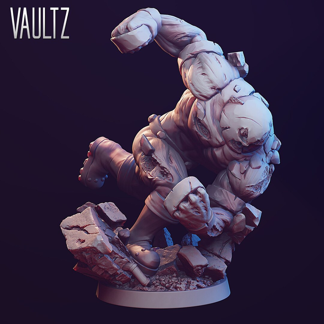 Juggernaut Miniature Useful for Zombicide Marvel - Zombicide Avengers ...