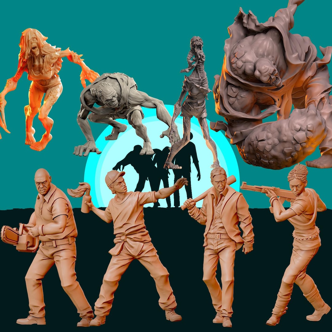 Pack Left 4 Dead 2 Zombicide / Wasteland / Walking Dead / L4D / Bundle ...