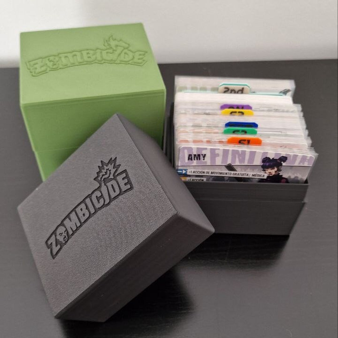 Zombicide ID Card Storage Box - Etsy
