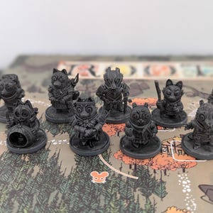 Root - Handmade Painted Figures for Unofficial Root Tokens & Game ...