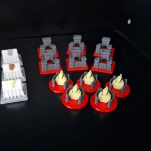 Root Board Game 3D Tokens - 171 Items for Root Scenery - Etsy