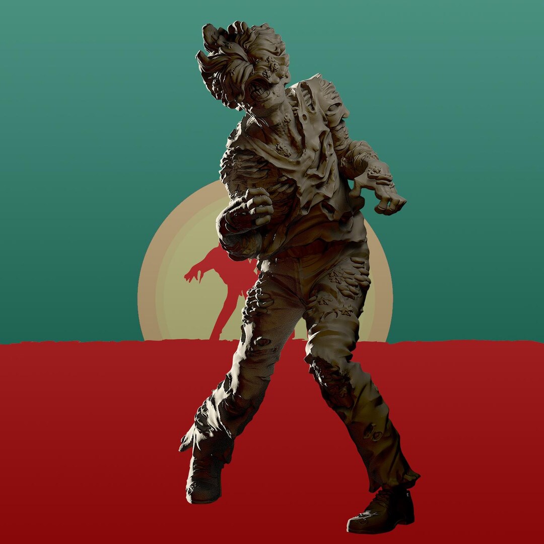 The Last of Us Zombie Miniatures Zombicide / Wasteland / Walking Dead ...