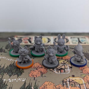 Root - Handmade Painted Figures for Unofficial Root Tokens & Game ...