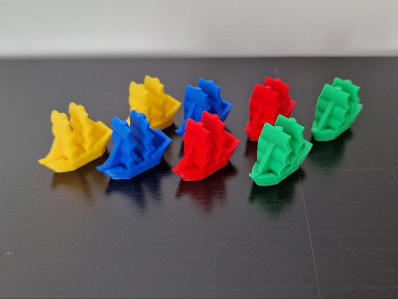 Ship Tokens for Sea of Thieves: Voyage of Legends - Ship and Kraken ...