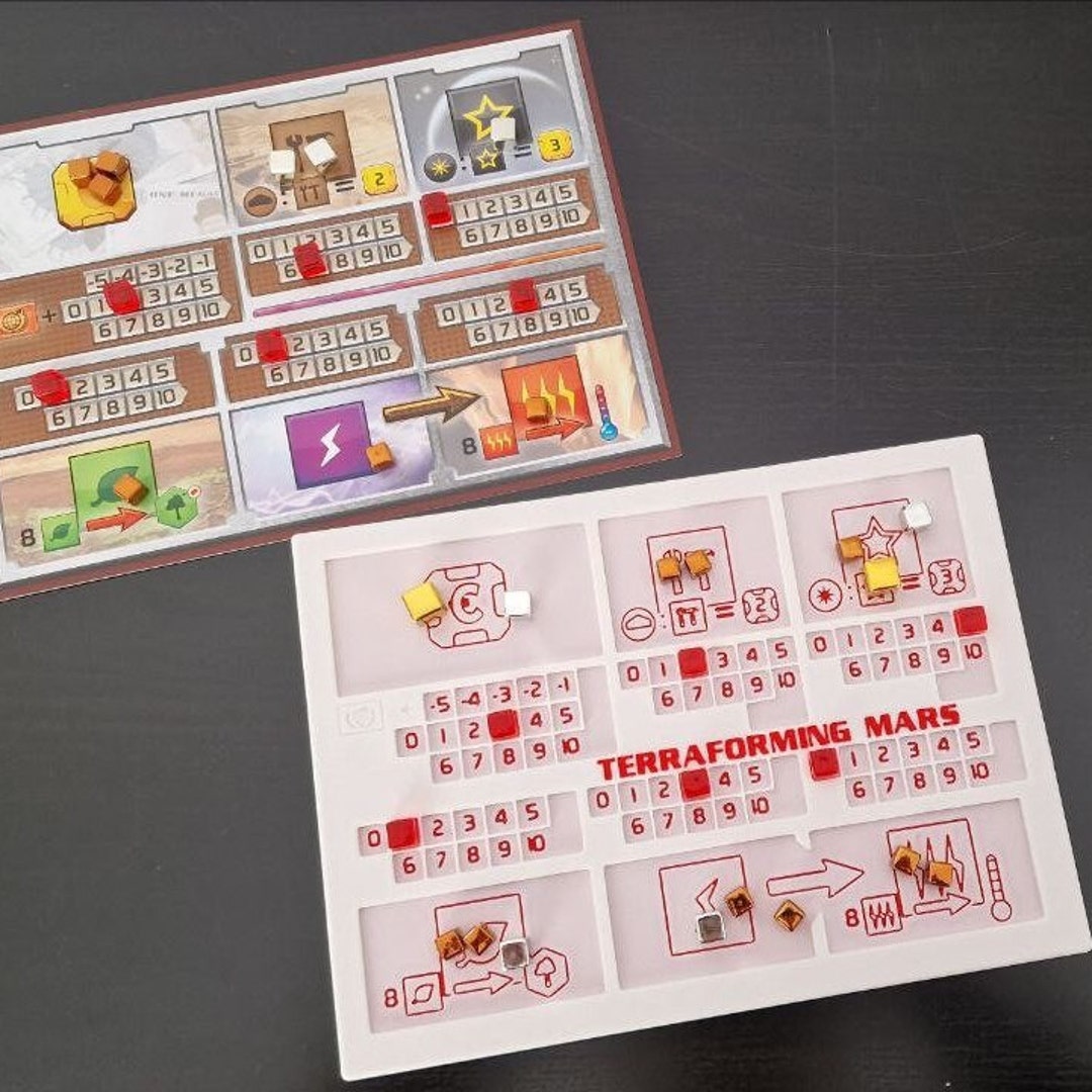 Terraforming Mars Player Boards - Etsy