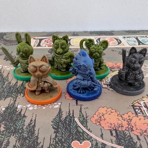 Root - Handmade Painted Figures for Unofficial Root Tokens & Game ...