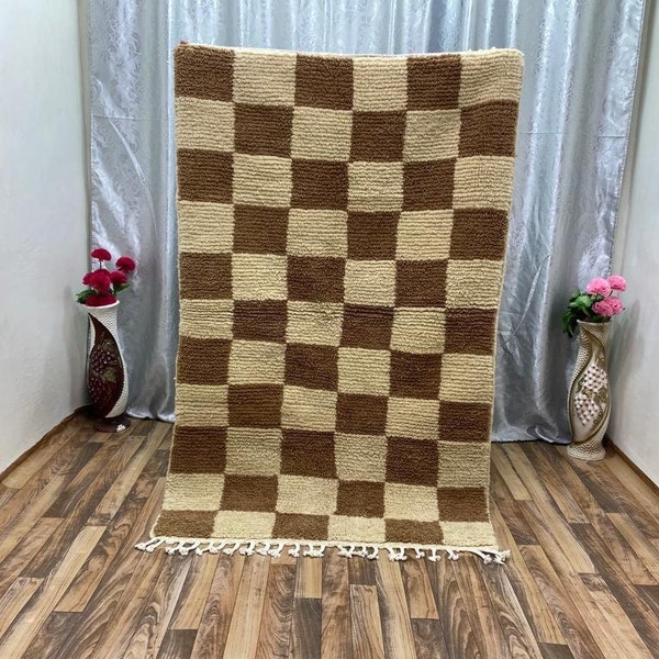 Moroccan Checkered Rug - Etsy