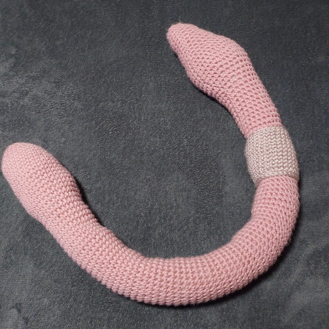 Earthworm Stuffed Animal, Giant Earthworm Nature Toy, Worm Stuffed Toy ...