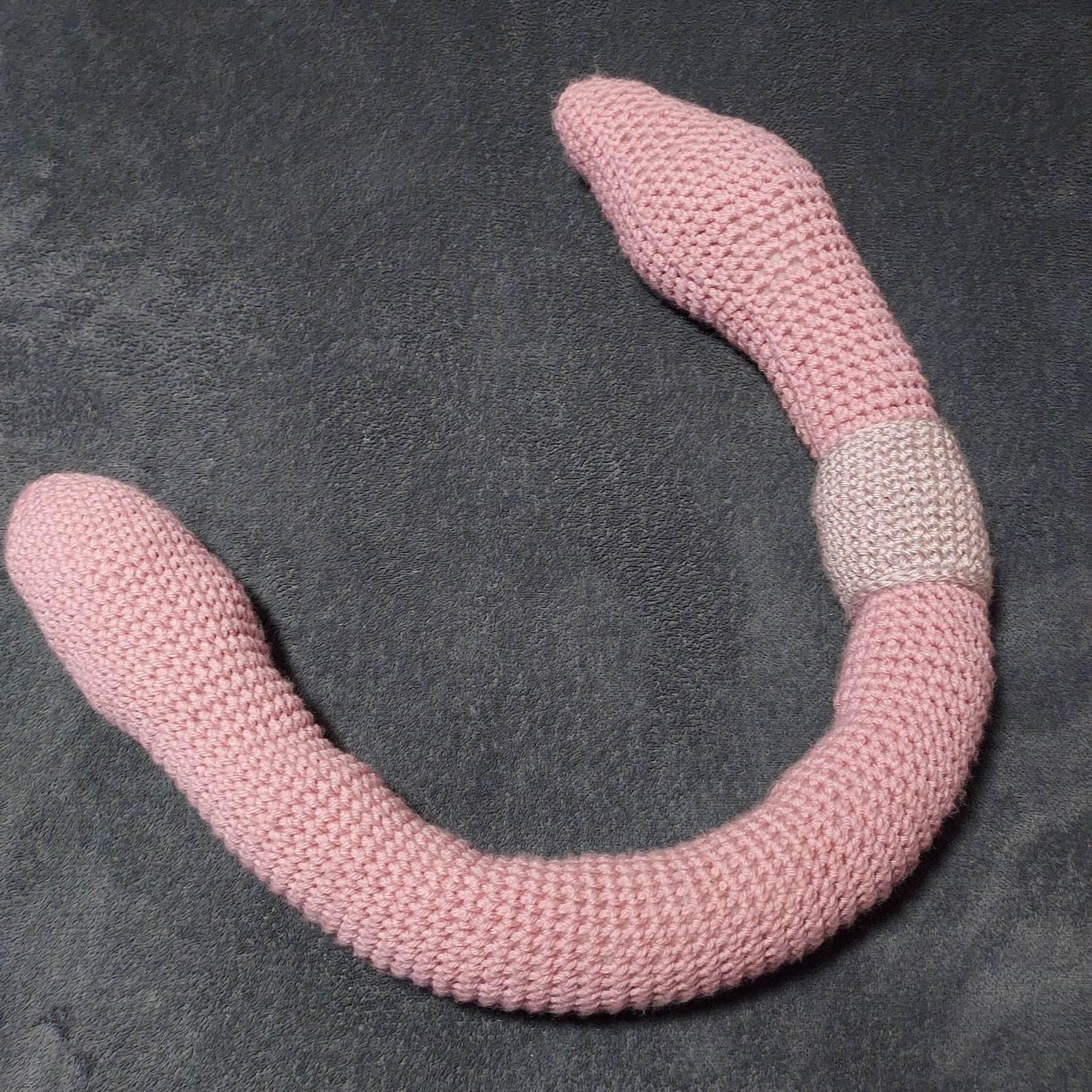 Earthworm Stuffed Animal, Giant Earthworm Nature Toy, Worm Stuffed Toy ...