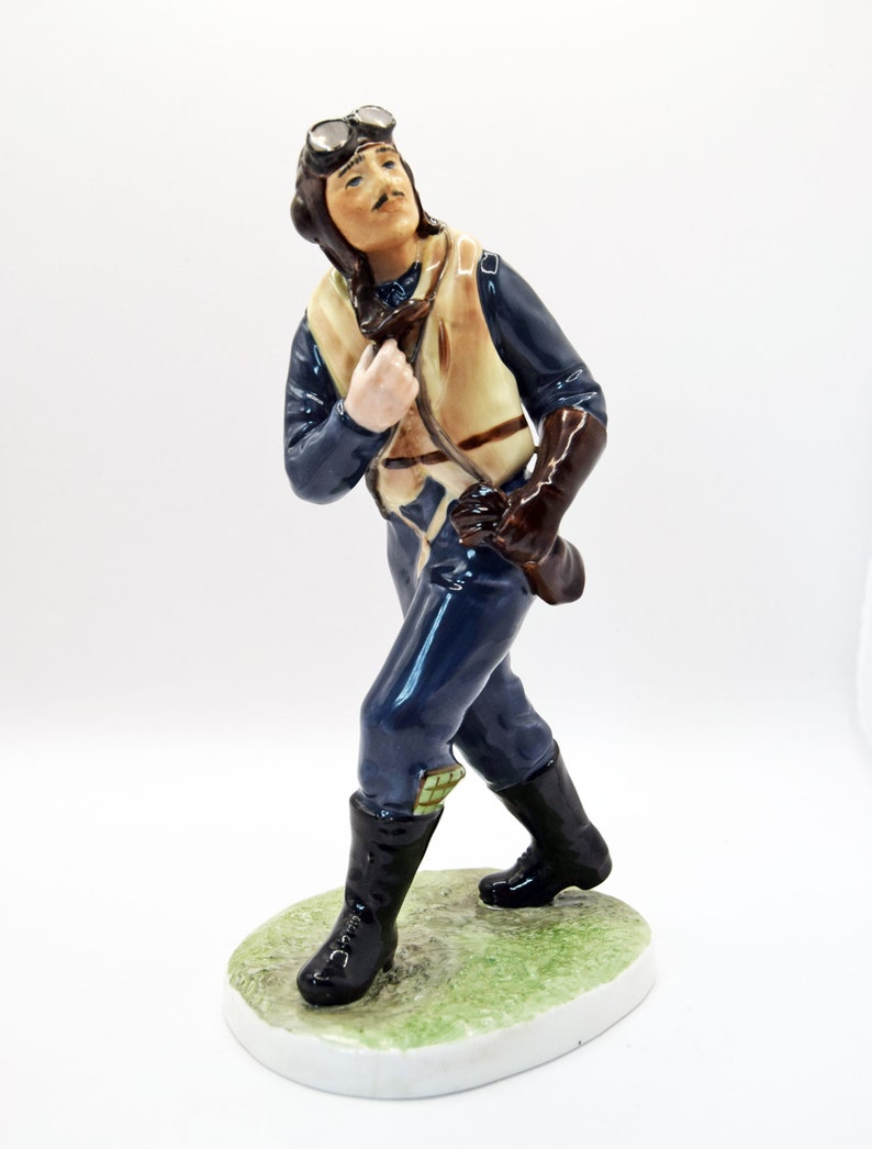 Rare Coalport RAF Airman From the King and Country Collection. Limited ...