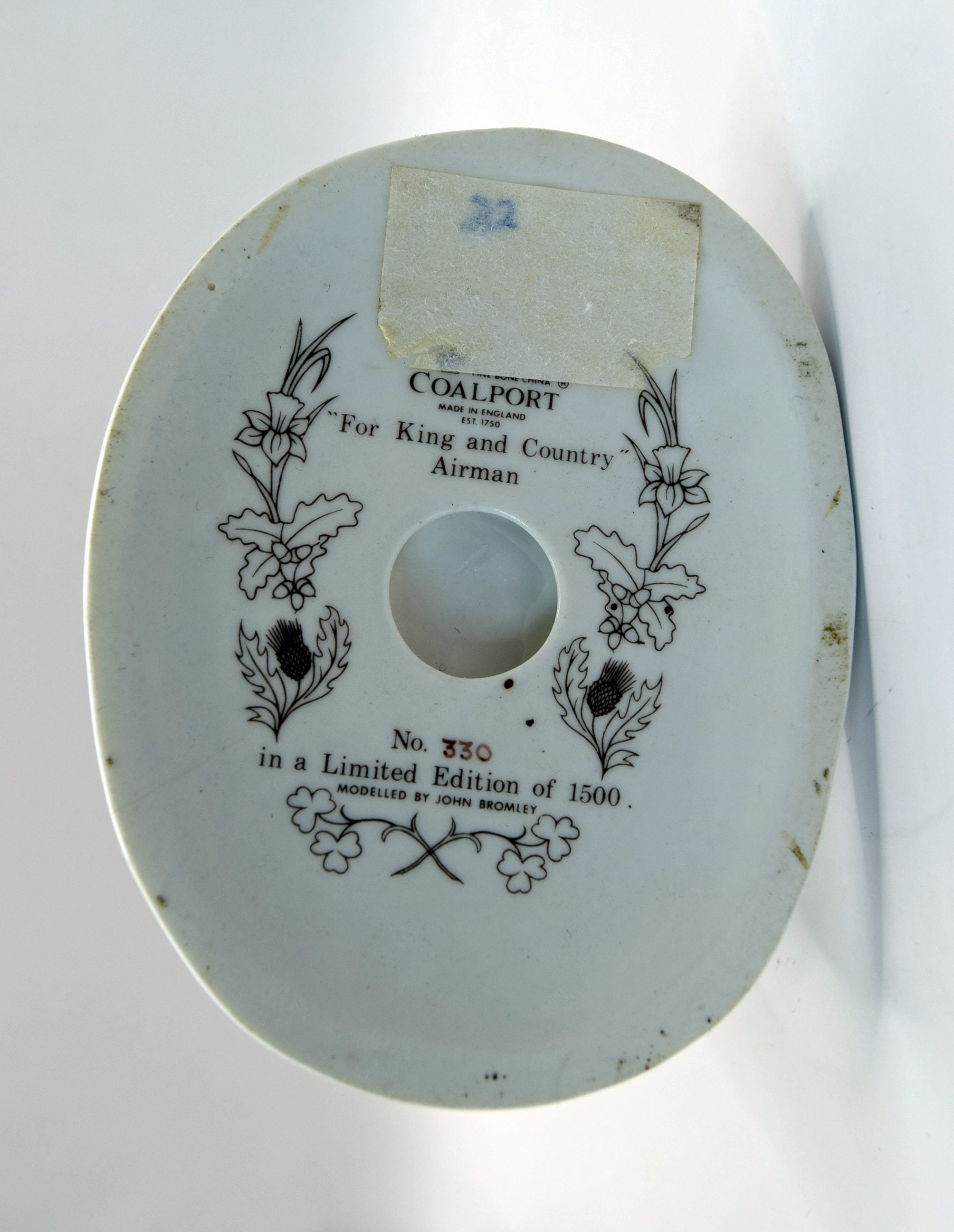 Rare Coalport RAF Airman From the King and Country Collection. Limited ...