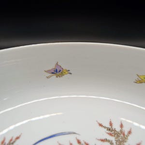 Japanese Shibata Toki Porcelain Floral Peony Bowl Vintage 1970s - Etsy