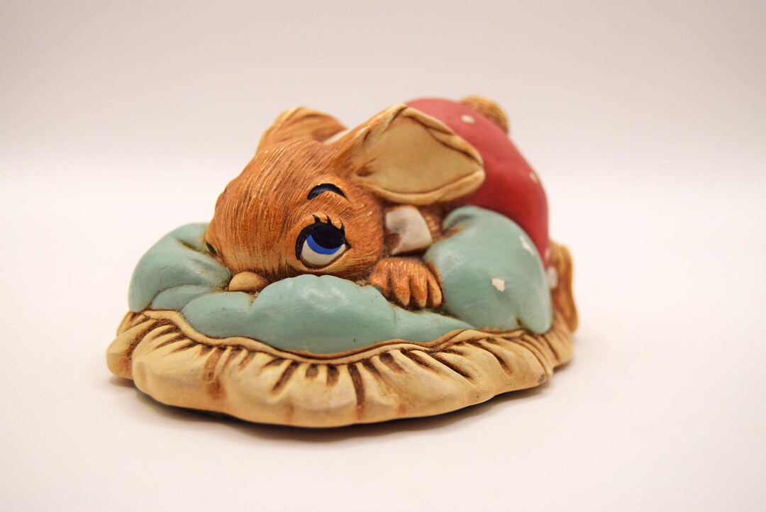 Pendelfin Hand Painted Stonecraft 'dodger' Sleepy Rabbit - Etsy