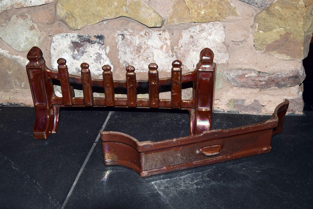 1930s Iridescent Vitreous Enamel Cast Iron Fire Fronts - Etsy