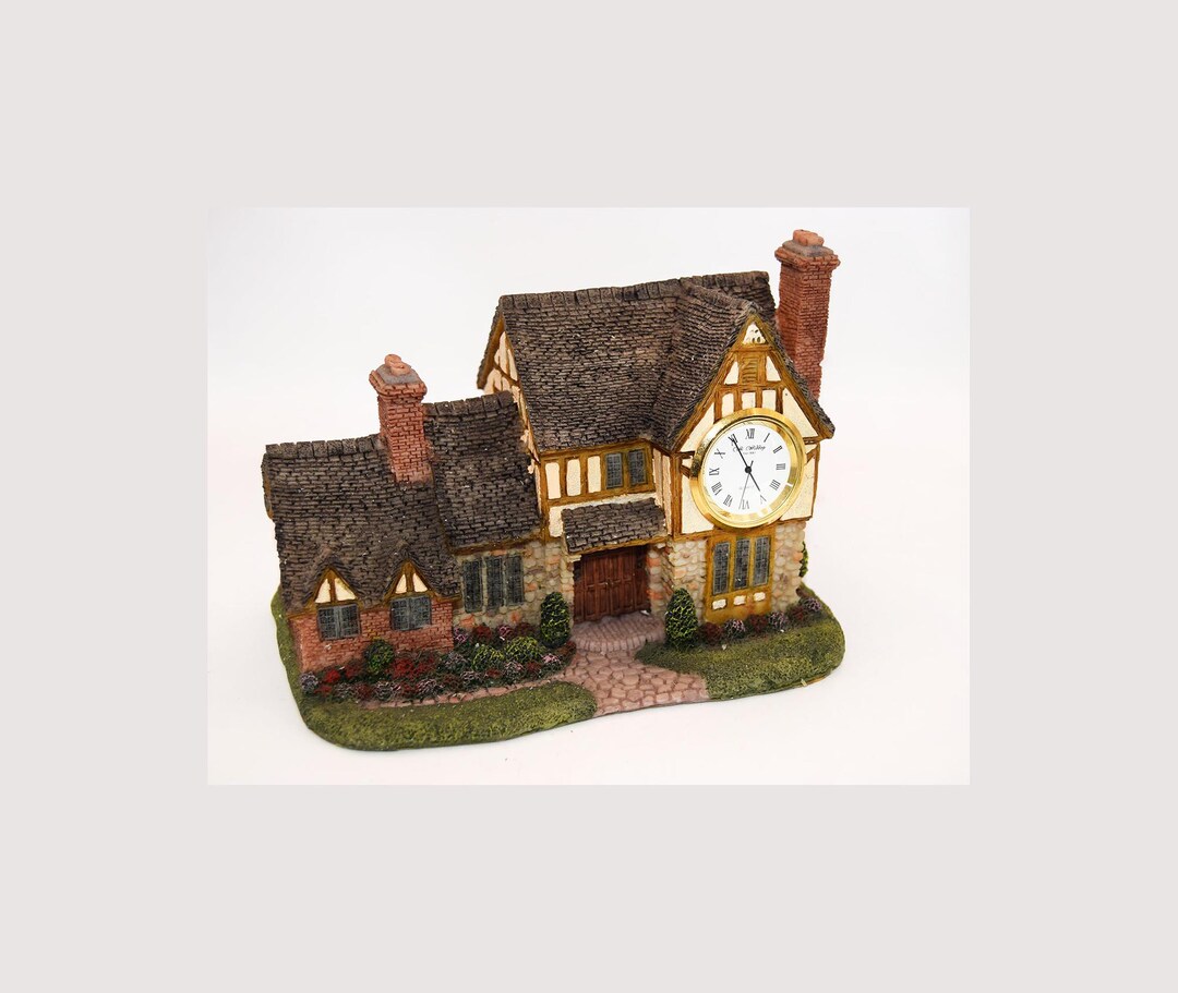 W. Widdop Country Cottage Mantel Clock – Vintage English Quartz Clock ...